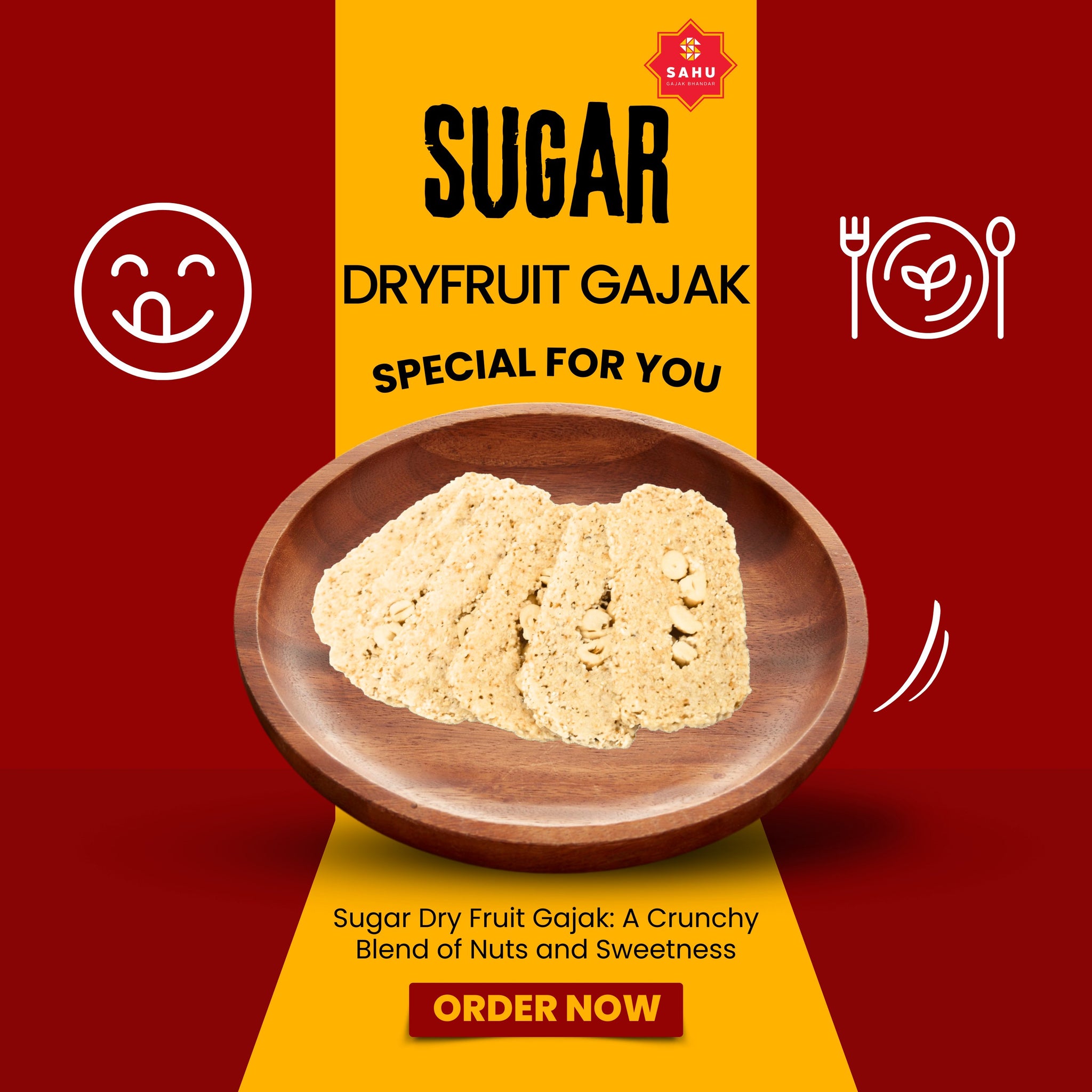 Buy Authentic Gajak, Chikki, Tilkut, Sahu Gajak Online