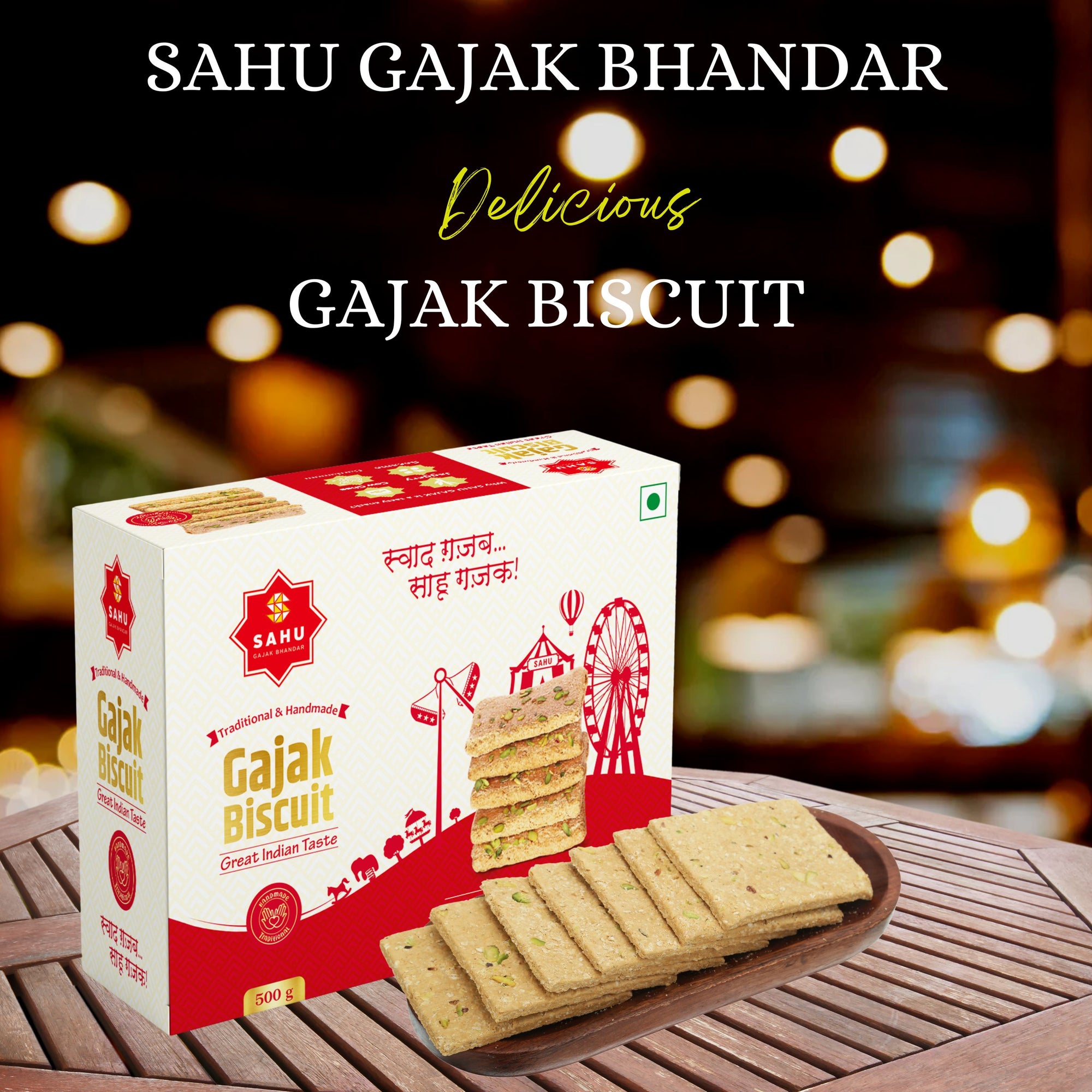 Traditional Gajak & Chikki Treats - Sahu Gajak Bhandar Snacks